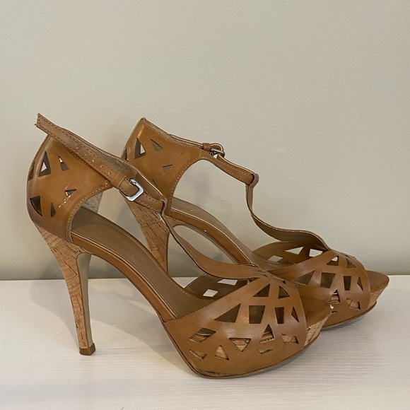 Marc Fisher | Shoes | Marc Fisher Cork Platform Heels | Poshmark